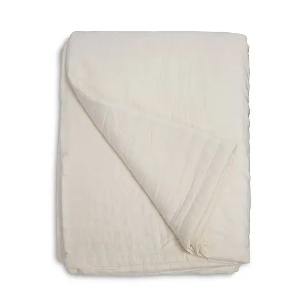 POM POM AT HOME Carlyle Coverlet, Queen - Ivory
