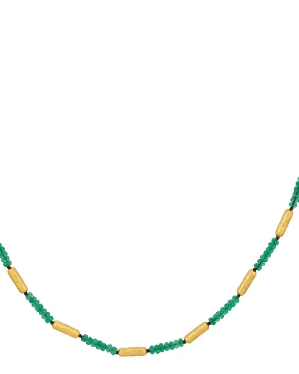 Gurhan Vertigo Emerald And Collar Necklace