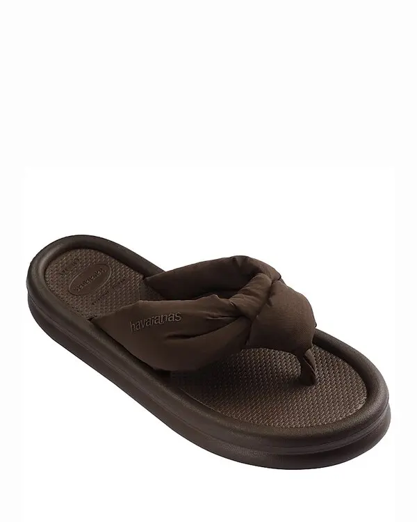 Havaianas Over Puffed Knot Detail Sandals