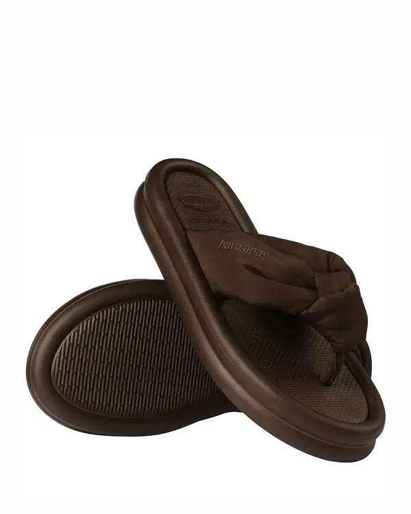 Havaianas Over Puffed Knot Detail Sandals