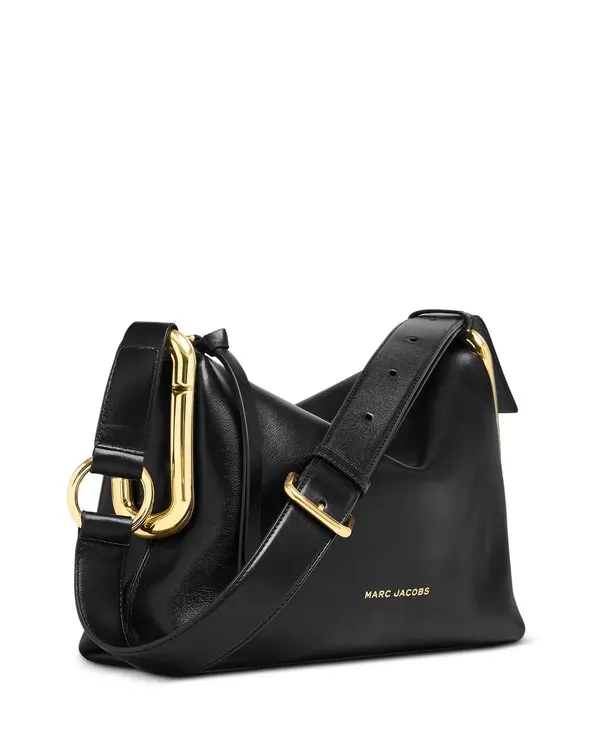 Marc Jacobs Juliette Leather Messenger Bag - Black