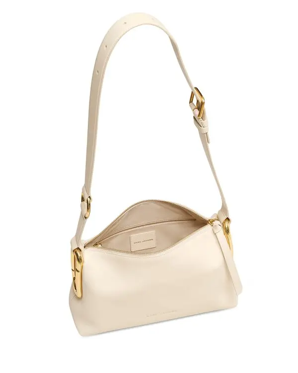 Marc Jacobs Juliette Leather Messenger Bag - Cloud White
