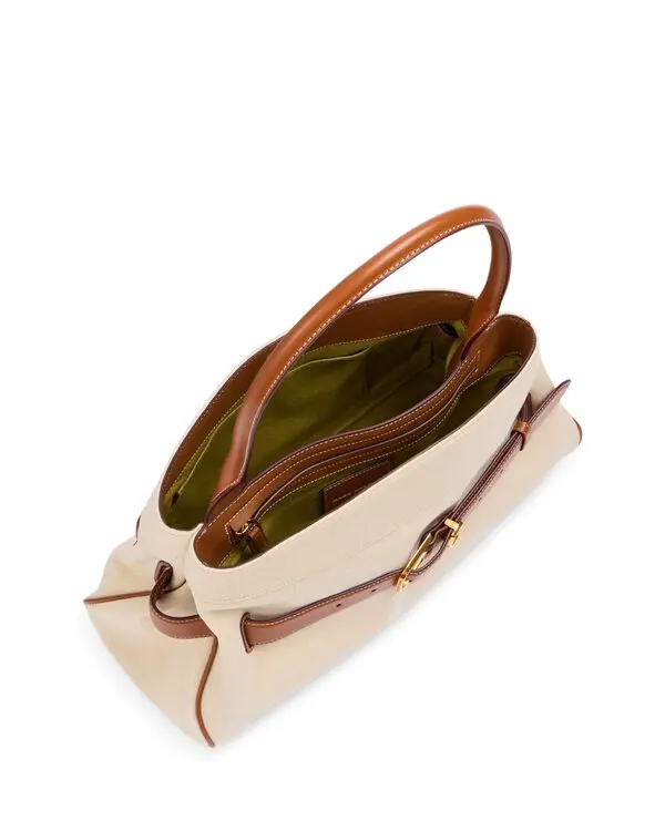 Marc Jacobs Dakota Satchel Top Handle Bag - Beige