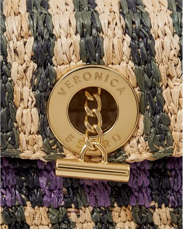 Veronica Beard Raffia Clutch