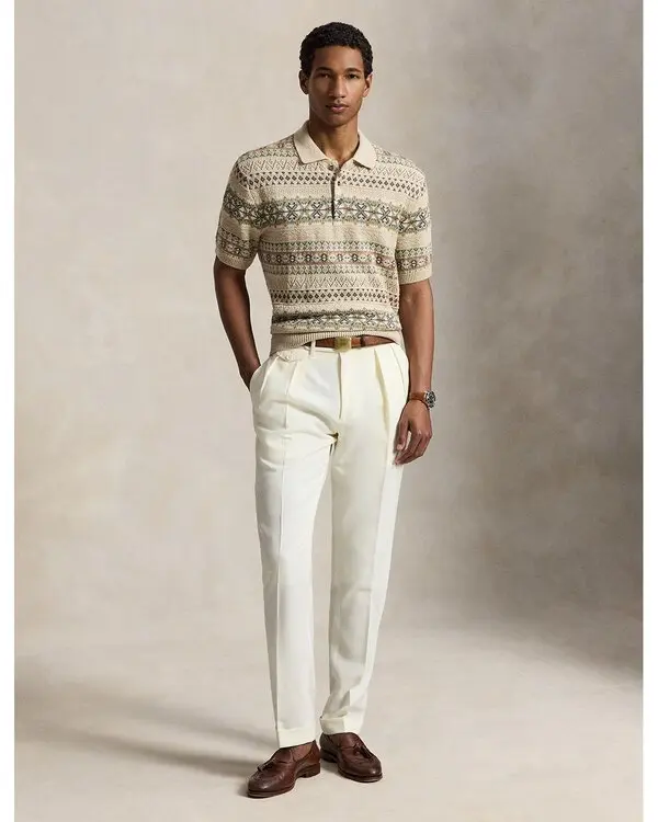 Polo Ralph Lauren Fair Isle Knit Polo Shirt