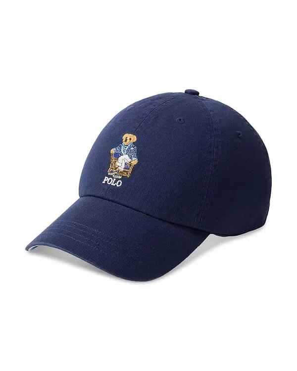 Polo Ralph Lauren Polo Bear Embroidered Twill Baseball Cap - Navy