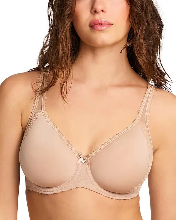 Wacoal Retro Chic Full Figure Contour Bra - Toast