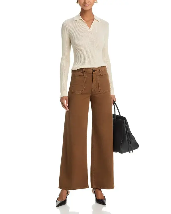 FRAME Le Slim Palazzo Harbor Jeans - Ledger