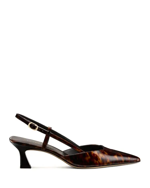 STUART WEITZMAN Vinnie 50 Slingback Pumps - Classic