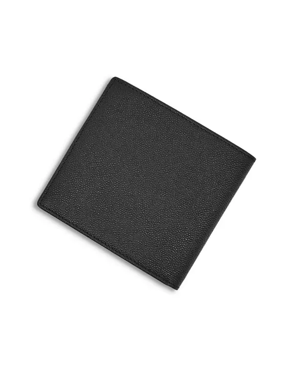 REISS Micro Grain Leather Logo Wallet
