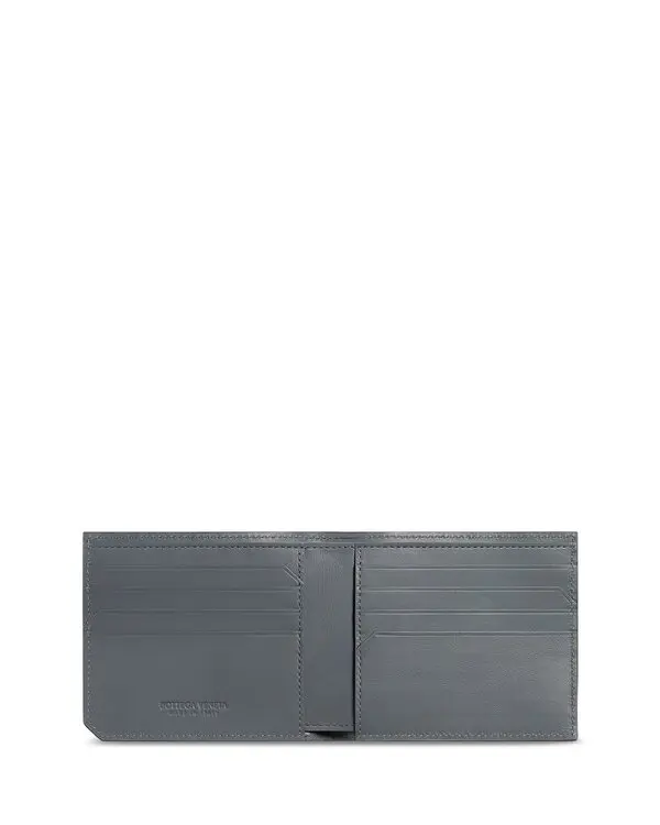 Bottega Veneta Intrecciato Piccolo Bi-fold Wallet - Grafite