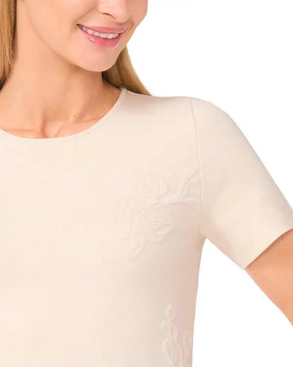 Ted Baker London Jacquard Mini Dress With Short Sleeves