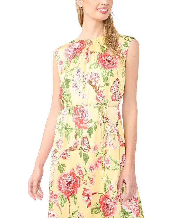 Ted Baker London Parker Gathered Neck Maxi Dress