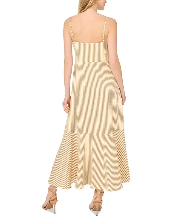 Vince Camuto Sleeveless Striped Maxi Dress