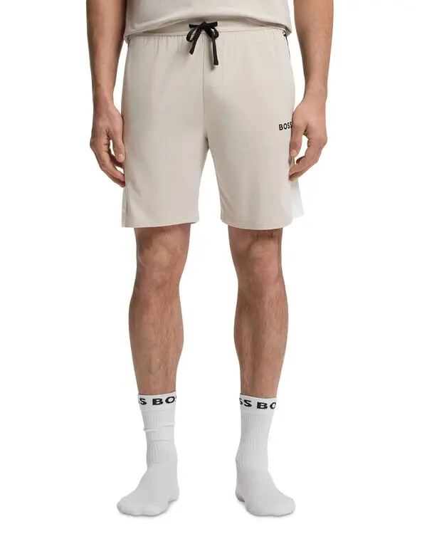 Hugo Boss Logo Drawstring Shorts