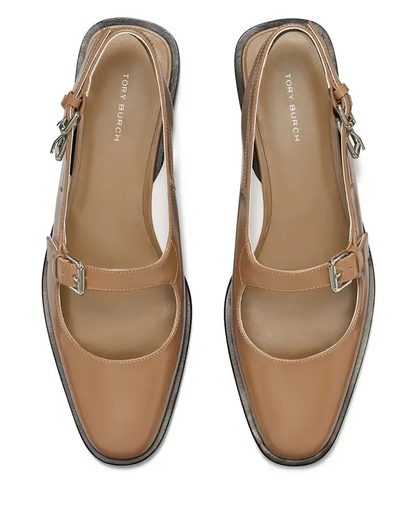 Tory Burch Multi Buckle Mary Jane Slingbacks