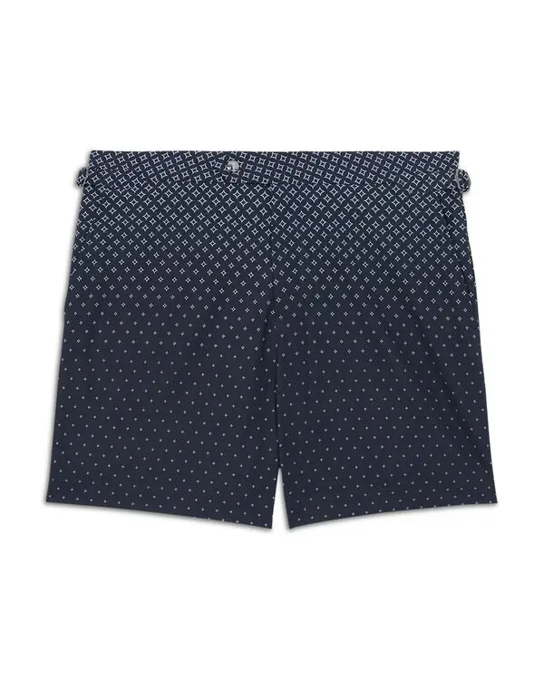 REISS Darli Side Adjuster Ombre Swim Shorts