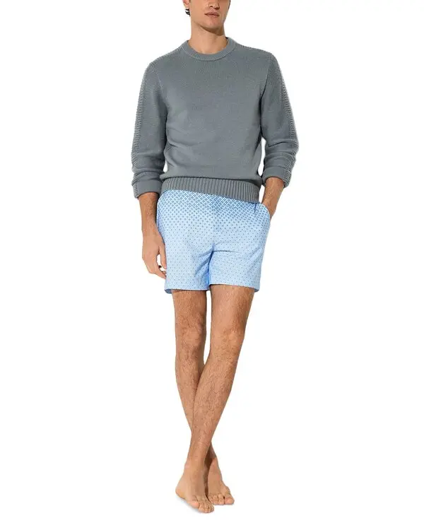 REISS Darli Side Adjuster Ombre Swim Shorts - Soft Blue