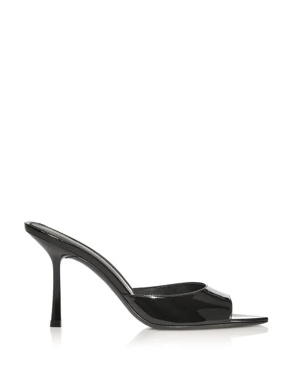 STUART WEITZMAN Lexington 85 Mules - Black