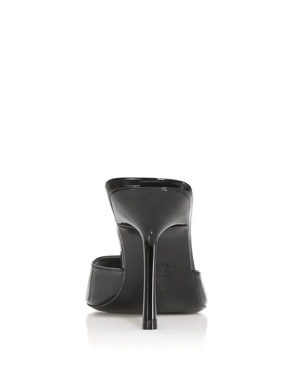 STUART WEITZMAN Lexington 85 Mules - Black