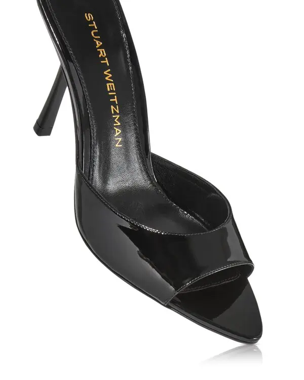 STUART WEITZMAN Lexington 85 Mules - Black