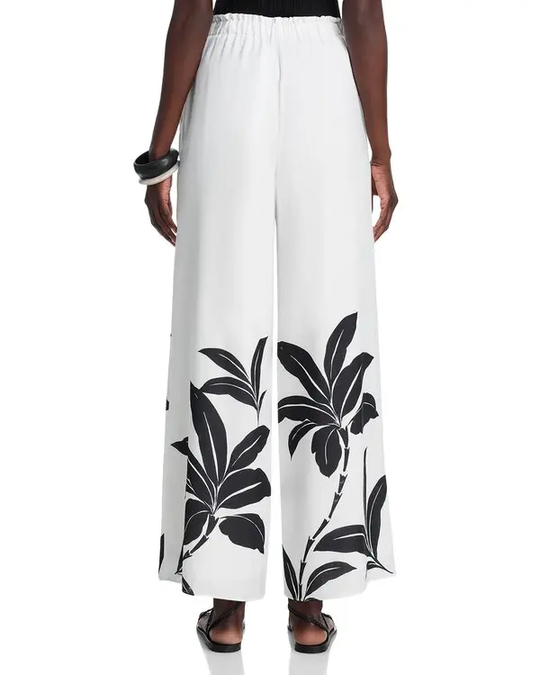 Kobi Halperin Vera Printed Wide-leg Pants