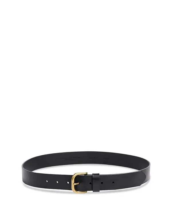 Madewell Everyday Leather Belt - True Black