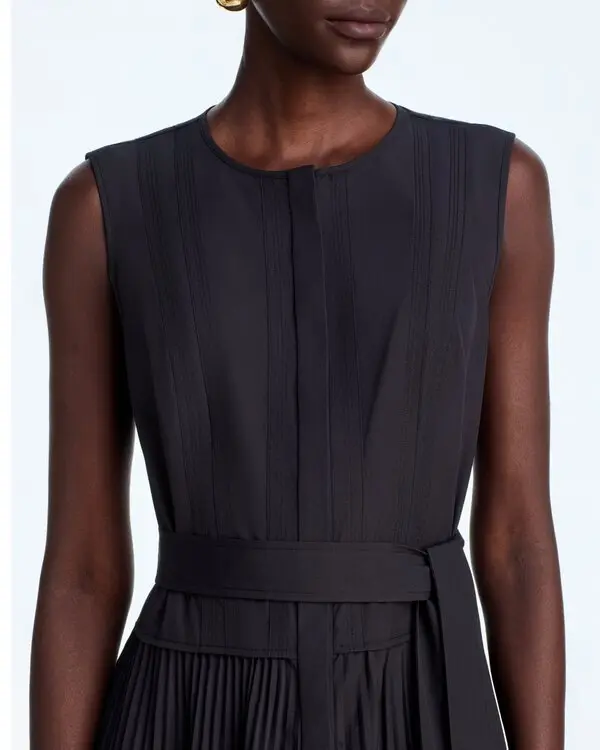Kobi Halperin Pleated Midi Dress