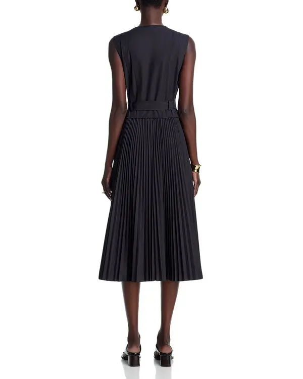 Kobi Halperin Pleated Midi Dress