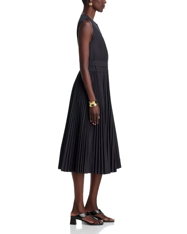 Kobi Halperin Pleated Midi Dress