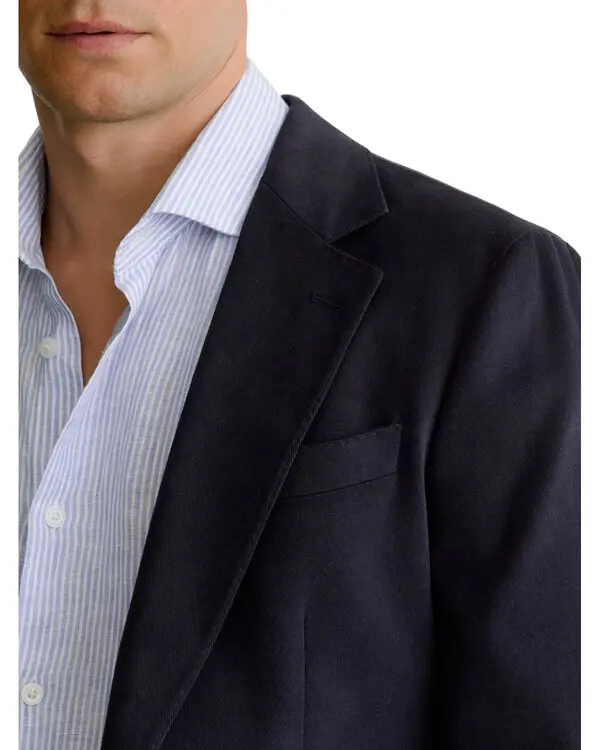 REISS Tailored Fit Brushed Twill Blazer
