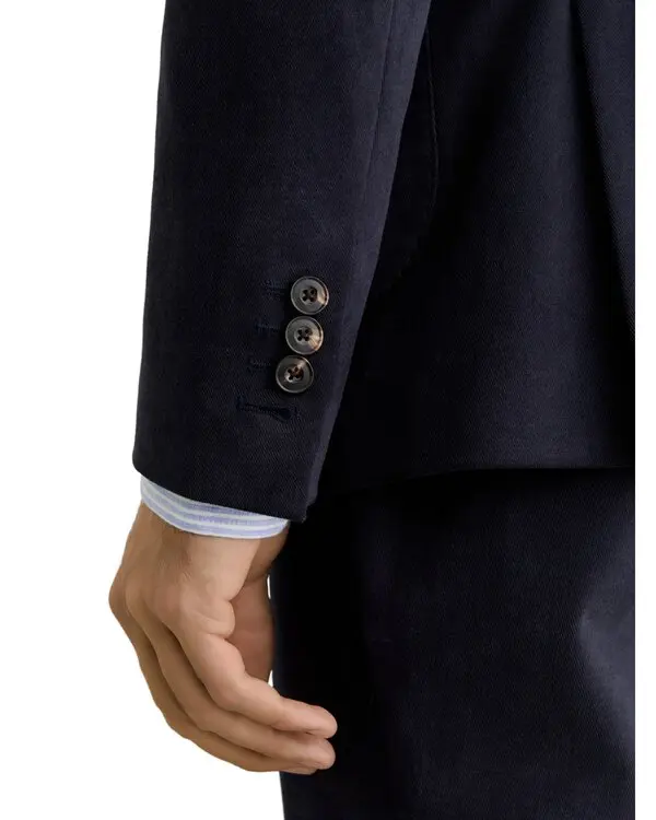 REISS Tailored Fit Brushed Twill Blazer