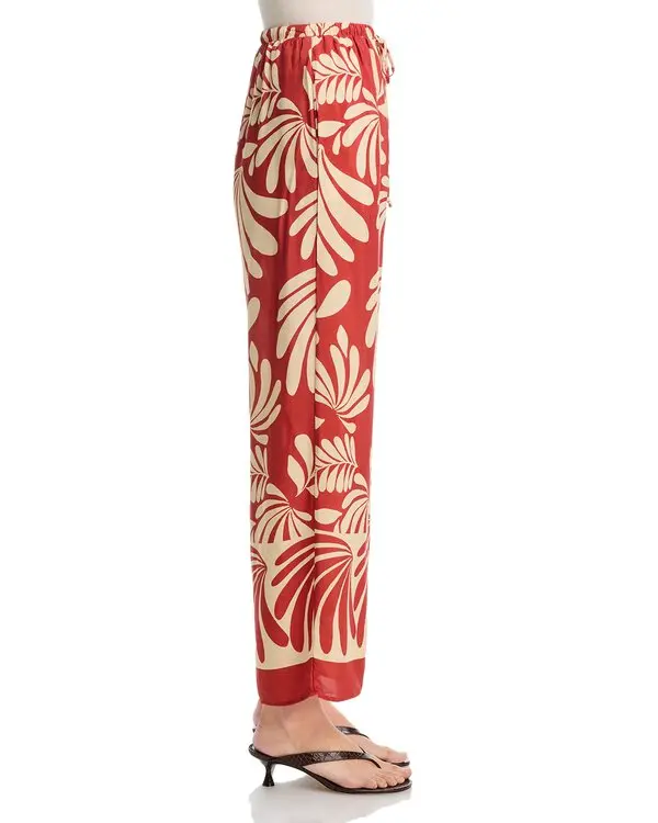 A.REN Acacia Wide Leg Printed Pants