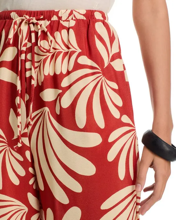 A.REN Acacia Wide Leg Printed Pants