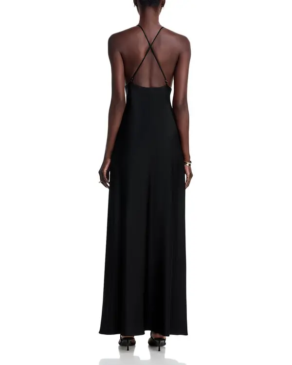 Kobi Halperin Evin Lace Trim Maxi Dress