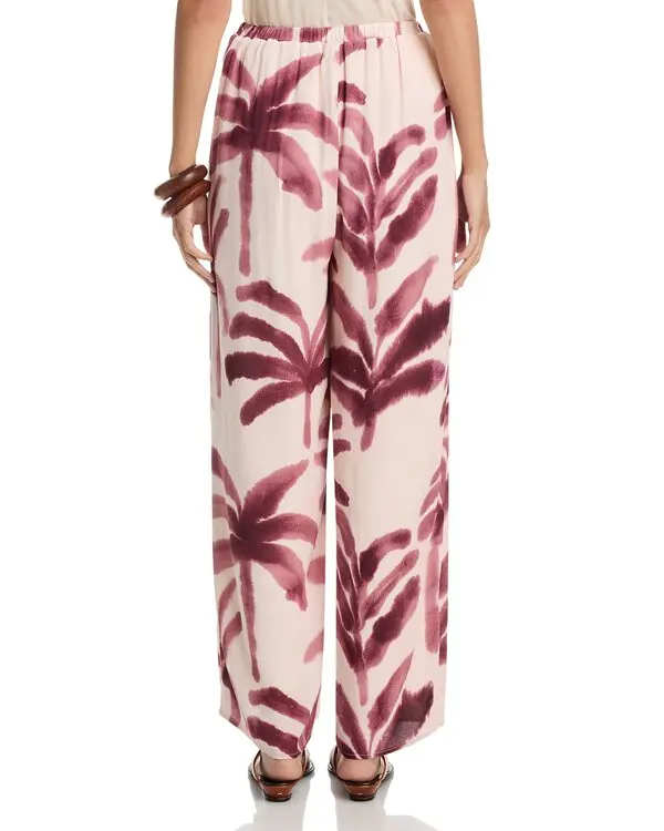 A.REN Wide Leg Printed Trousers