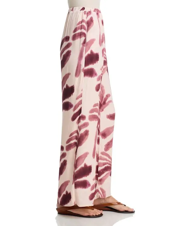 A.REN Wide Leg Printed Trousers