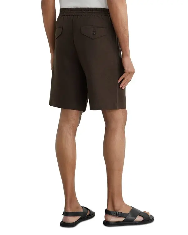 REISS Barges Linen Shorts