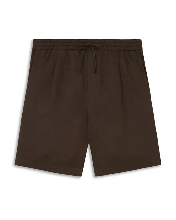 REISS Barges Linen Shorts