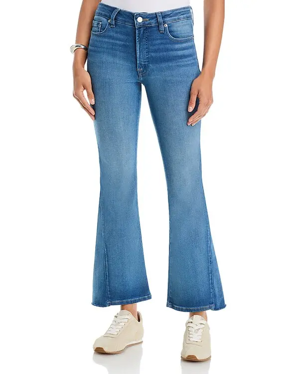 Good American Soft Tech High Rise Bootcut Jeans