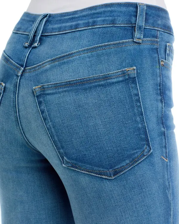 Good American Soft Tech High Rise Bootcut Jeans