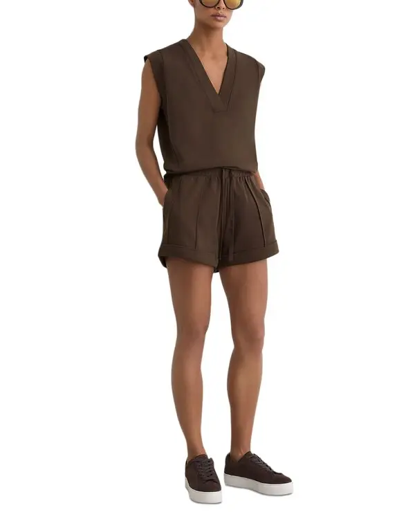 REISS Willa Sweat Shorts