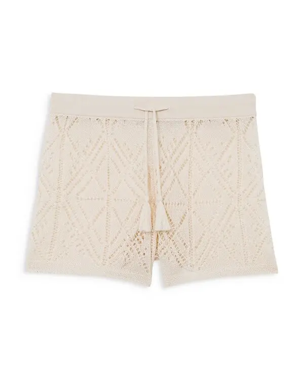 REISS Finty Knitted Shorts