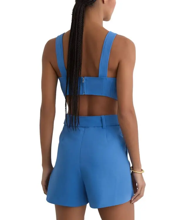 REISS Square Neck Romper