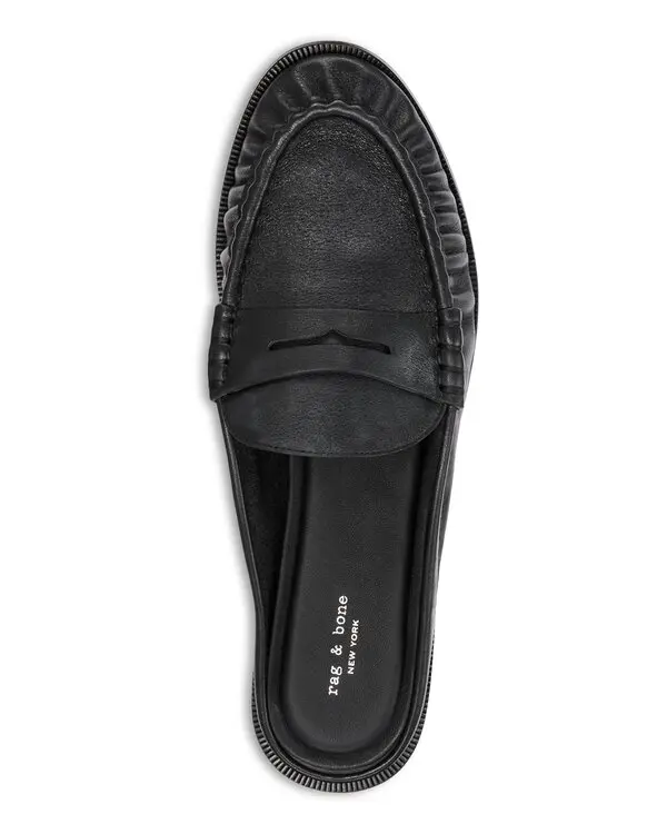 Rag & Bone Lexi Mules - Black