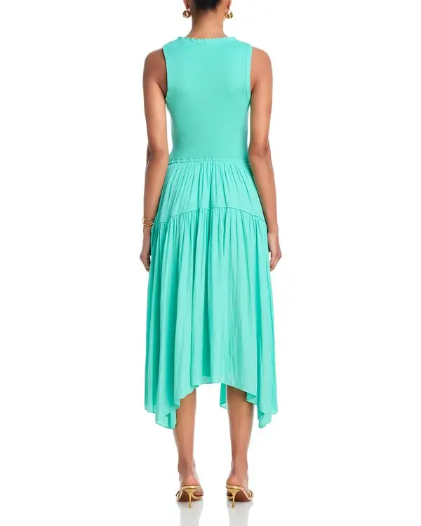 Ramy Brook Hadley Midi Dress - Jade