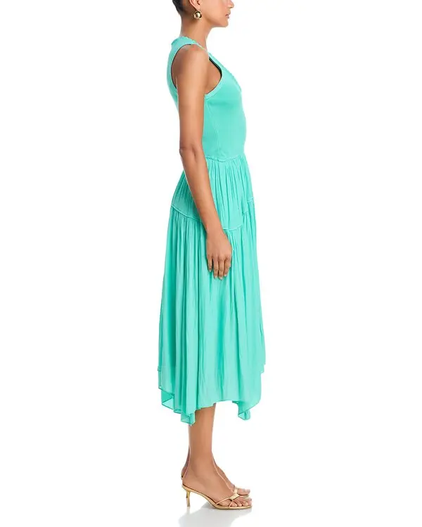 Ramy Brook Hadley Midi Dress - Jade