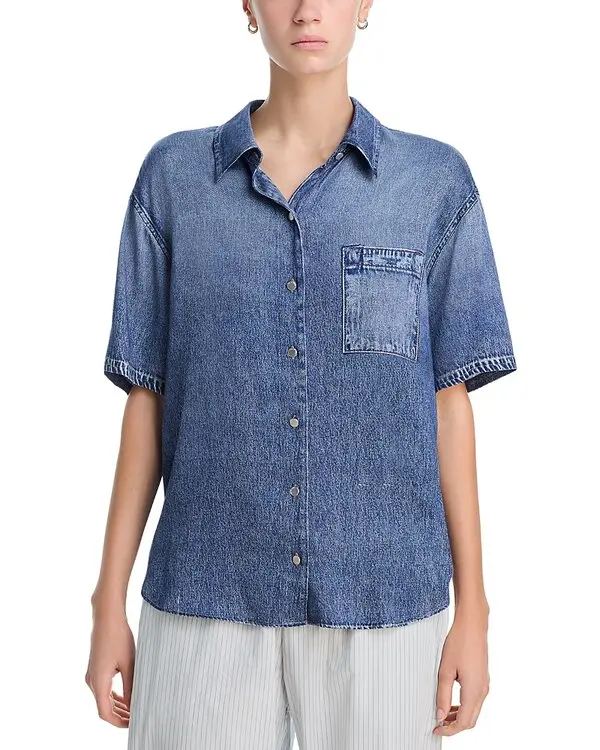 Rag & Bone Rb Miramar Short Sleeve Shirt
