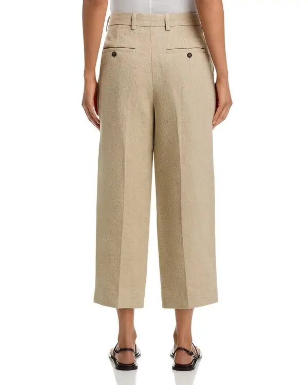 TOTEME Double Pleats Linen Trousers