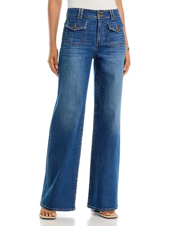 Ramy Brook Fay High-rise Wide-leg Jeans